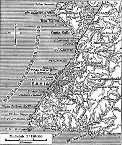The colonial history of Brazil timeline | Timetoast timelines