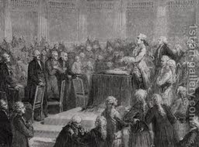 Events of the french revolution by samuel timeline | Timetoast timelines