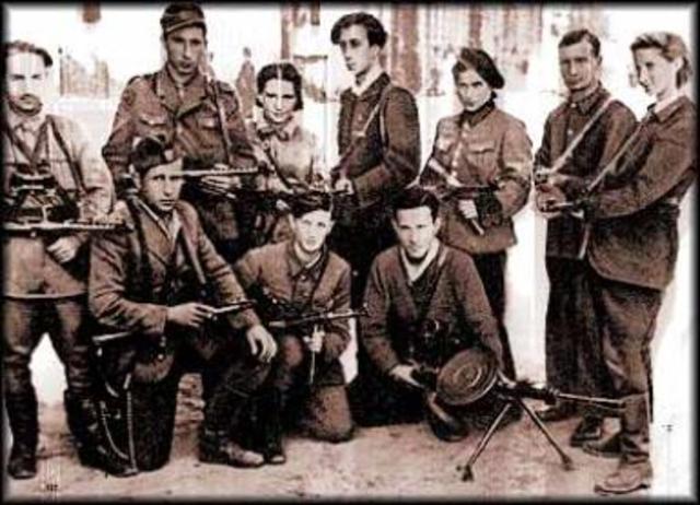 Jewish Resistance in the Warsaw Ghetto timeline | Timetoast timelines