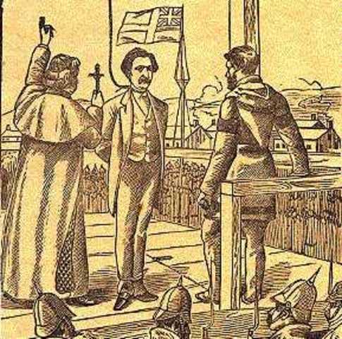 Louis Riel timeline | Timetoast timelines