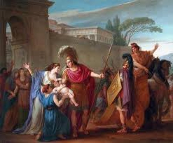 9th Grade Honors Greek Mythology: The Trojan War timeline | Timetoast ...