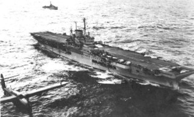 HMS Illustrious (87) timeline | Timetoast timelines
