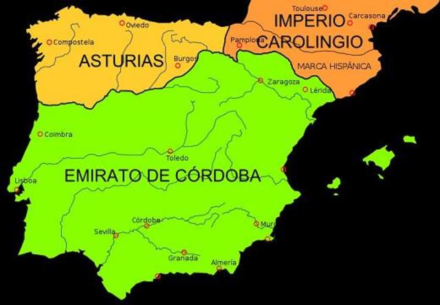 La Edad Media "del año 711 al 1.492" timeline | Timetoast timelines