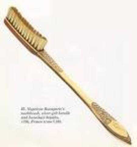 Timeline of the Toothbrush | Timetoast timelines