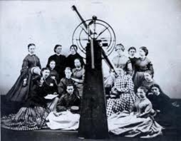 The Life of Maria Mitchell timeline | Timetoast timelines