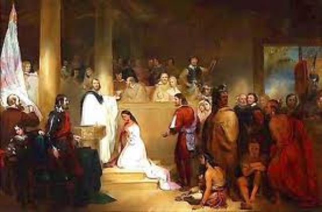 The Life of Pocahontas timeline | Timetoast timelines