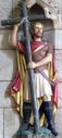 Anglo-Saxon supremacy and conversion to christianity timeline ...