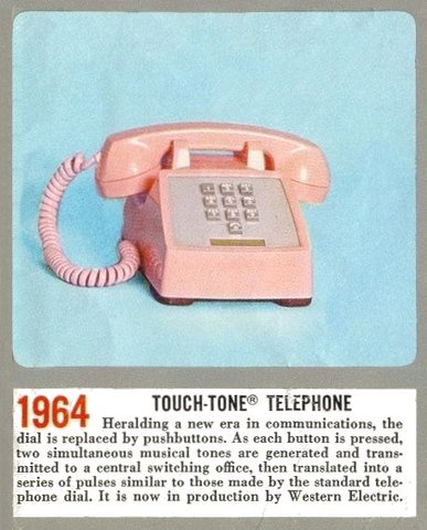 Telephones from 1950 - 2010 timeline | Timetoast timelines