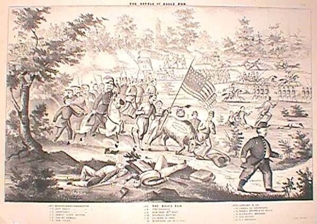 Battle of Bull run timeline | Timetoast timelines