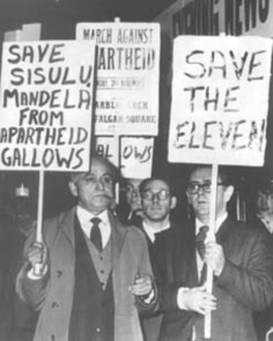 B1: The Struggle from Apartheid to Freedom timeline | Timetoast timelines