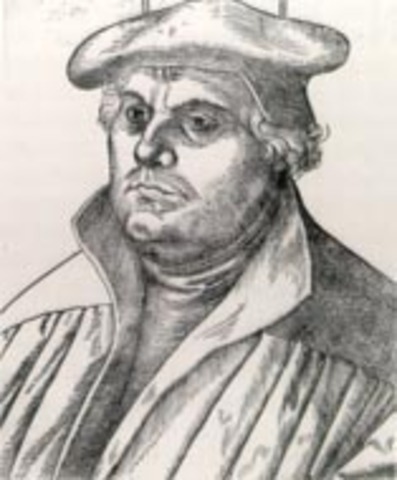 Events during life of Martin Luther timeline | Timetoast timelines