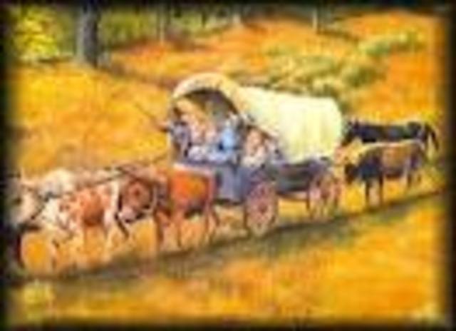 Oregon trail timeline | Timetoast timelines