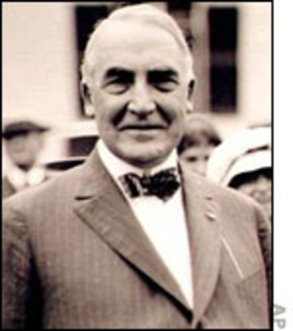 Warren G. Harding 29th President timeline | Timetoast timelines