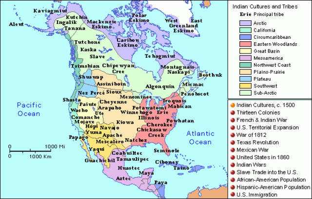 First Nations Map Of North America - Map