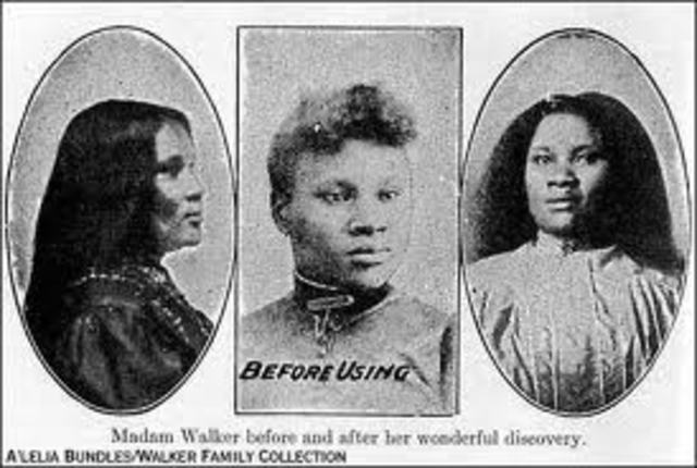 Madam C.J. Walker timeline | Timetoast timelines