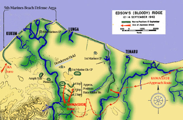 Guadalcanal timeline | Timetoast timelines