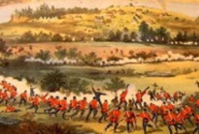 Major Battles Leading up to the Northwest Rebellion timeline ...