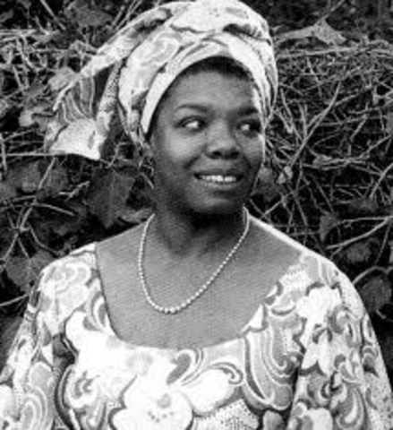 Highlights of Maya Angelou's Life timeline | Timetoast timelines