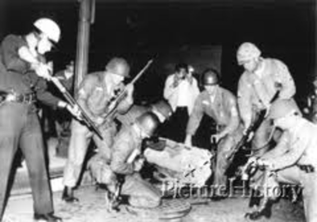 Race Riots of the 1960's timeline | Timetoast timelines