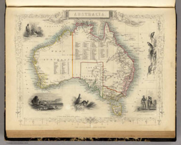 A brief look at Australian History timeline | Timetoast timelines