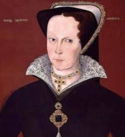 Queen Mary I timeline | Timetoast timelines