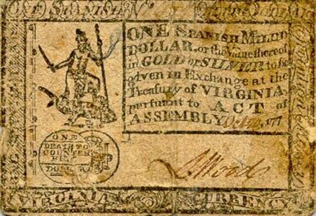 United States Currency timeline | Timetoast timelines