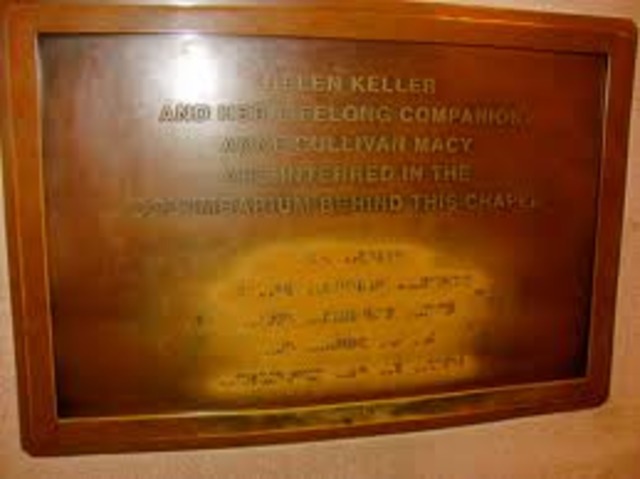 Helen Keller timeline | Timetoast timelines