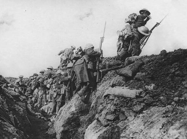 Early Battles of WW1 timeline | Timetoast timelines