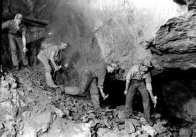 the history of mining timeline | Timetoast timelines