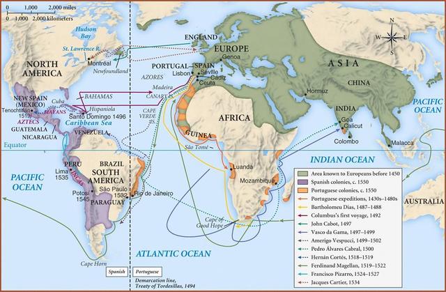 1450-1750 (A-Day) timeline | Timetoast timelines