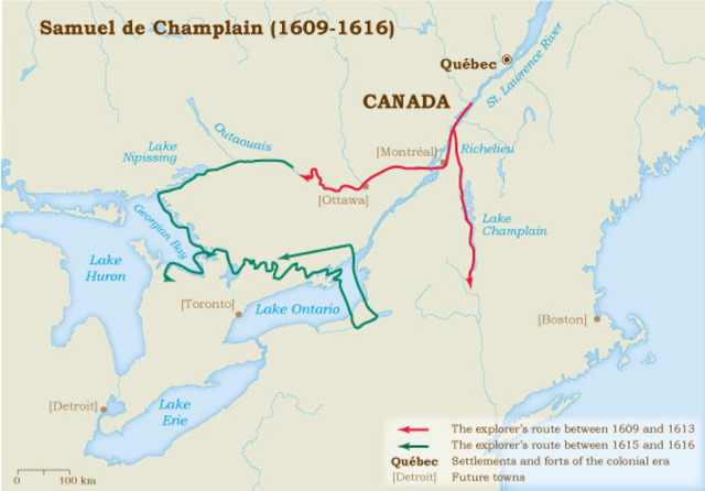 First Nation Explorers timeline | Timetoast timelines