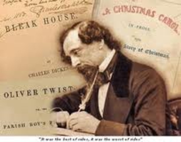 Charles Dickens timeline | Timetoast timelines