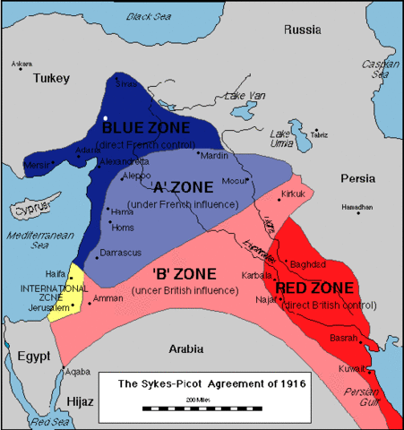 20th Century Events That Shape The Middle East Today timeline ...
