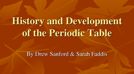 The Periodic Table timeline | Timetoast timelines