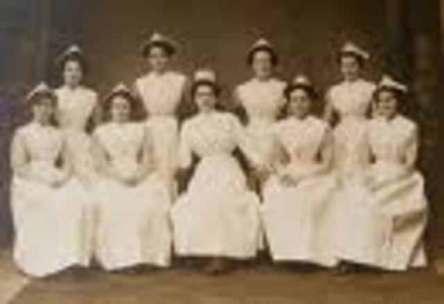 Historical Nurses timeline | Timetoast timelines