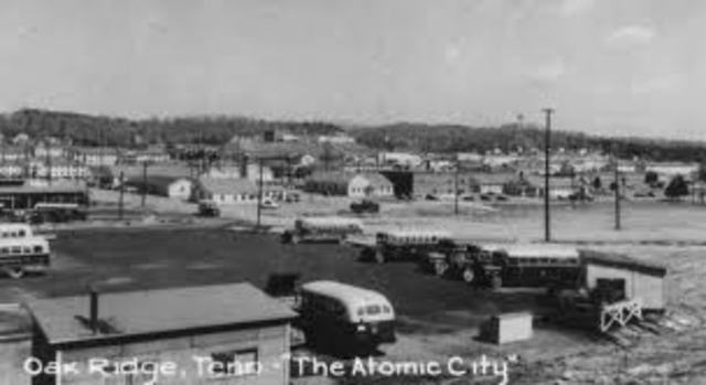 History Of Oak Ridge timeline | Timetoast timelines