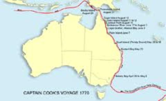 Early Settlement of Australia timeline | Timetoast timelines