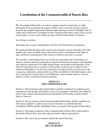 Puerto Rico's History timeline | Timetoast timelines