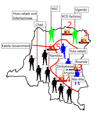 History of the Democratic Republic of Congo timeline | Timetoast timelines