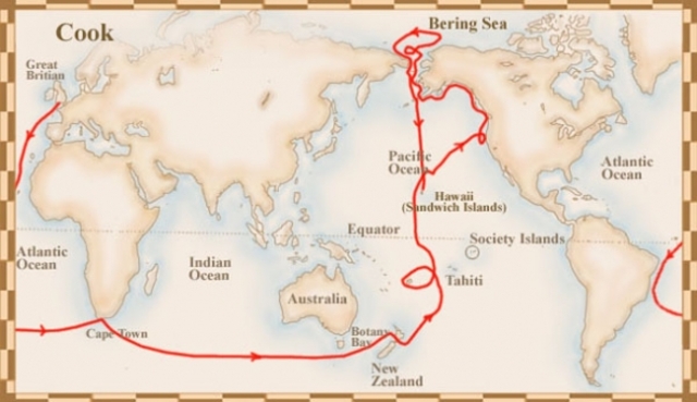 Captain Cook timeline | Timetoast timelines