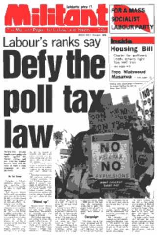 History of The Poll Tax timeline | Timetoast timelines