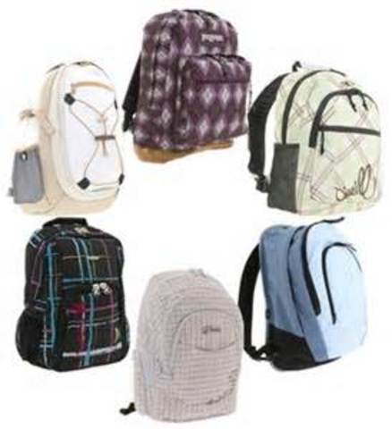 History of Backpacks and Athletic Bags timeline | Timetoast timelines