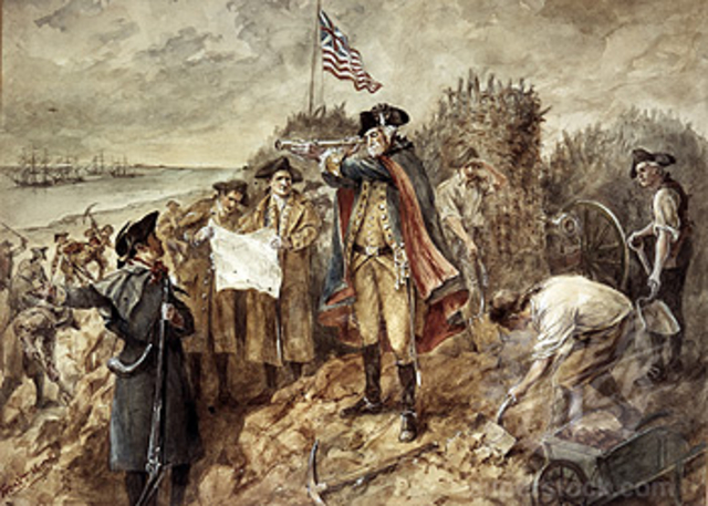 American Revolutionary War timeline | Timetoast timelines