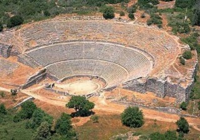 ΑΡΧΑΙΟ ΘΕΑΤΡΟ ΑΡΓΟΥΣ timeline | Timetoast timelines
