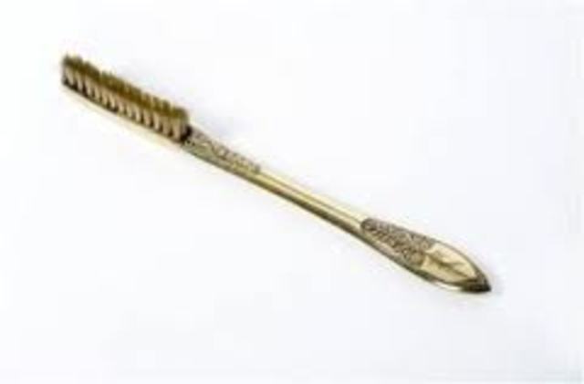History of Toothbrushes timeline | Timetoast timelines