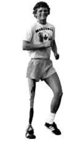 Terry Foxs' Life timeline | Timetoast timelines