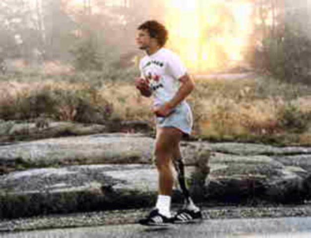Terry Foxs' Life timeline | Timetoast timelines