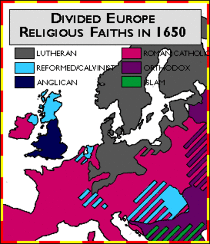European Religion Timeline | Timetoast timelines