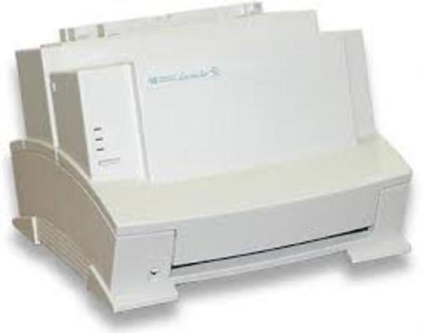 Historia impresora laser timeline | Timetoast timelines
