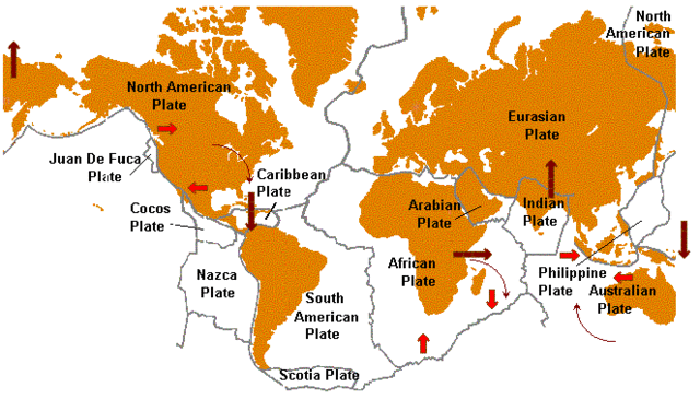 The Birth of The Theory of Tectonic Plates timeline | Timetoast timelines